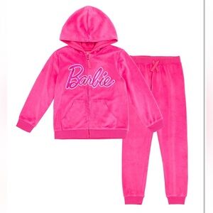 Barbie | Matching Sets | Barbie Vibrant Pink Tracksuit Set | Poshmark